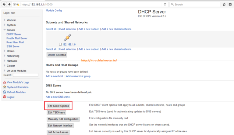 Configure Dhcp Server Step By Step Config Guide Using Webmin Bots