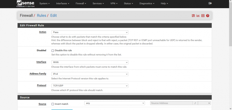 Allow Ping on PFSense WAN interface | Bots!
