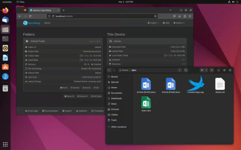 Set Up And Use Syncthing To Sync Files On Linux Bots